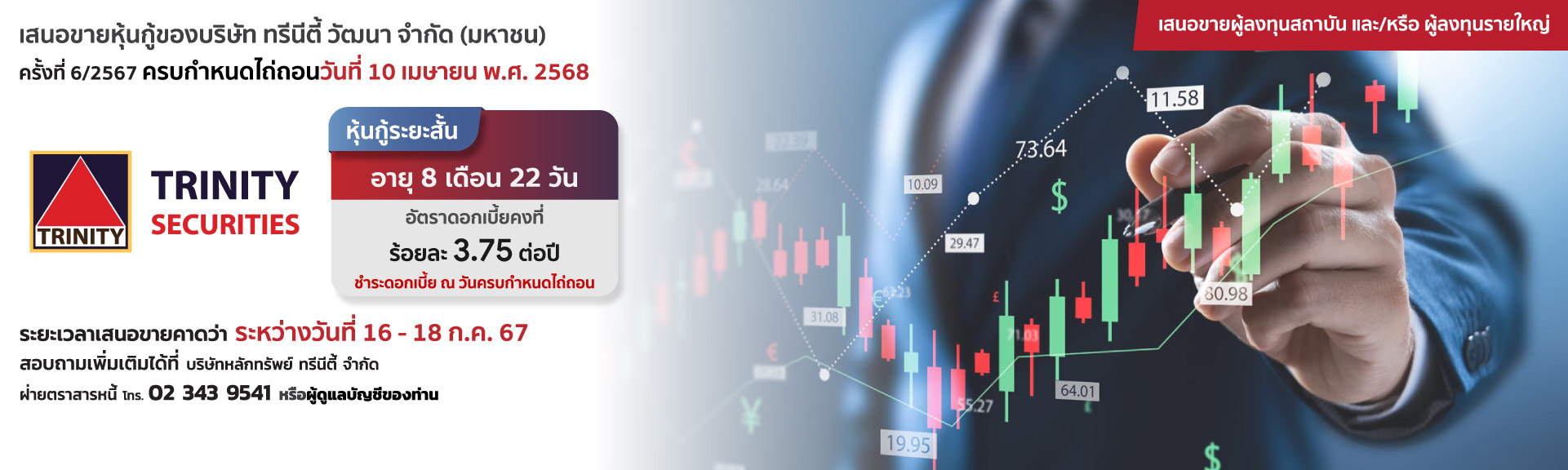บริษัทหลักทรัพย์ ทรีนีตี้ จำกัด, บริษัท หลักทรัพย์ ทรีนีตี้ จำกัด : Trinity Securities (Equities ...